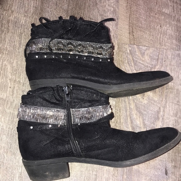 Justice | Shoes | Black Ankle Boots | Poshmark